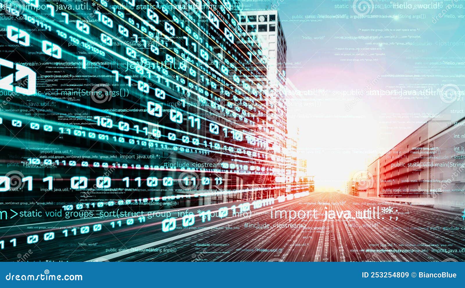 Software Development, Application Programming Code and Tacit Computer Coding Stock Image - Image ...