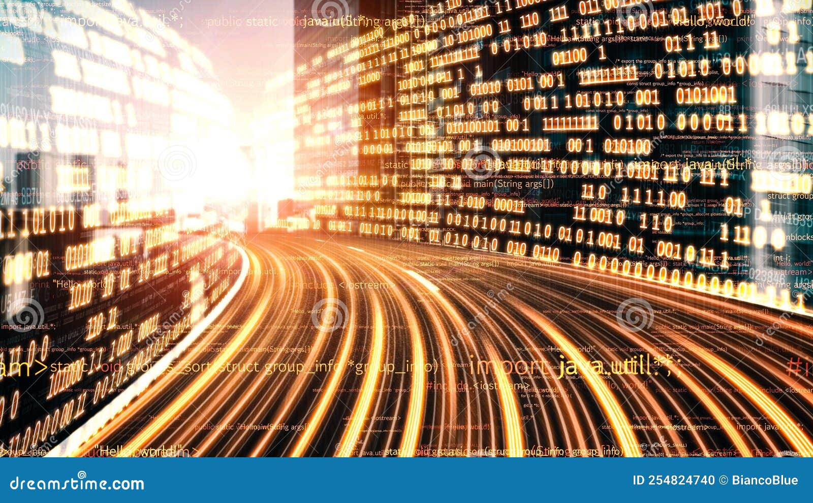 Software Development, Application Programming Code and Tacit Computer Coding Stock Illustration ...