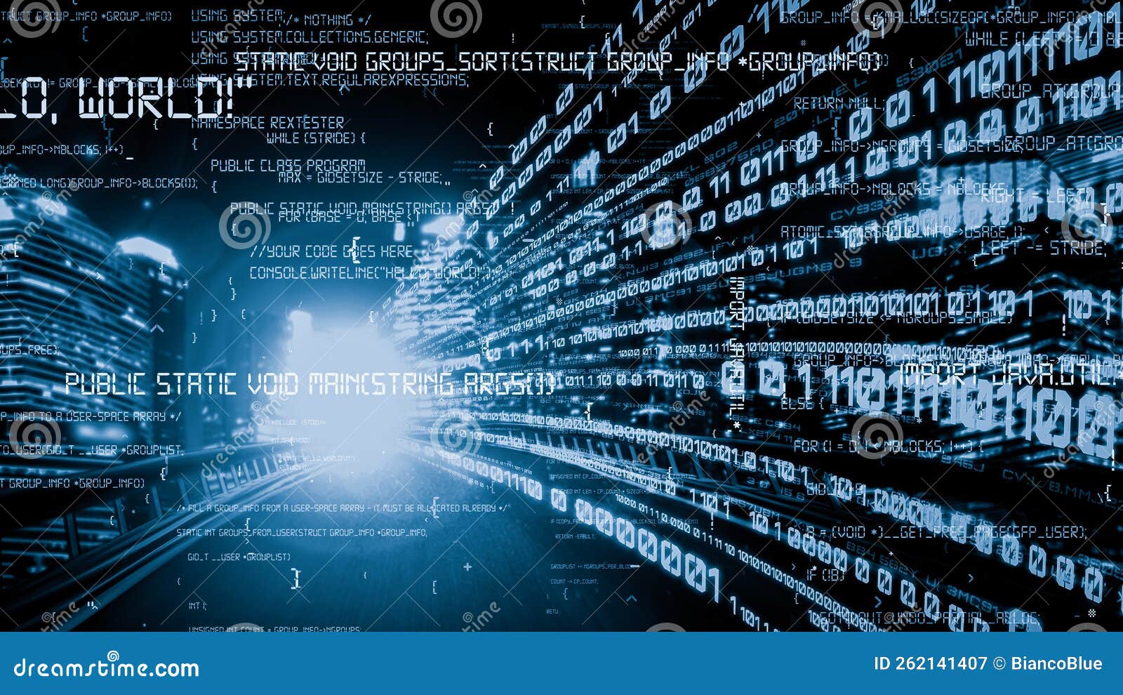 Software Development, Application Programming Code and Tacit Computer Coding Stock Illustration ...