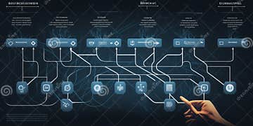 Software Development Branching Strategy Process Workflow with Flowchart ...