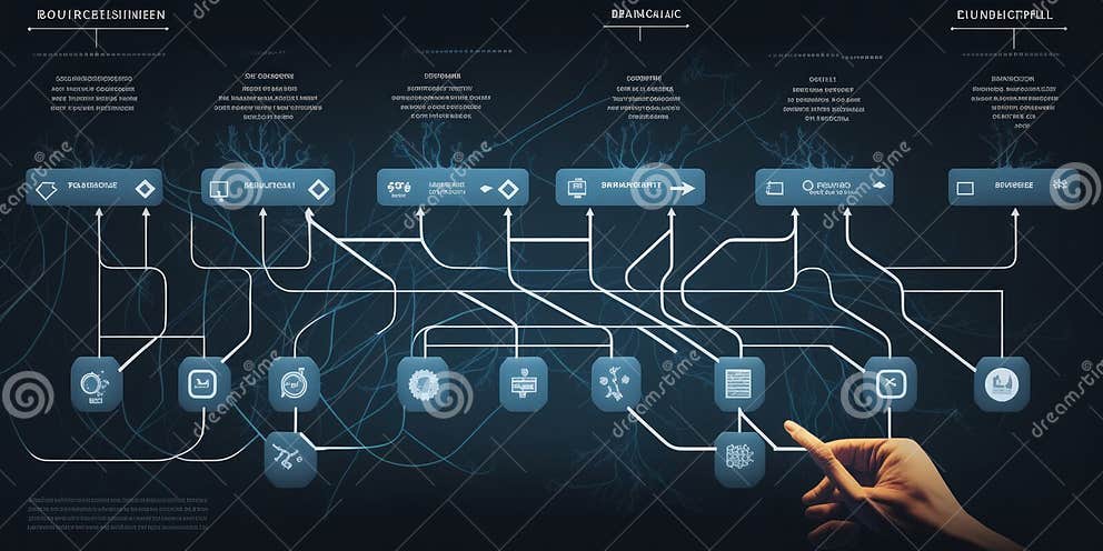 Software Development Branching Strategy Process Workflow with Flowchart ...