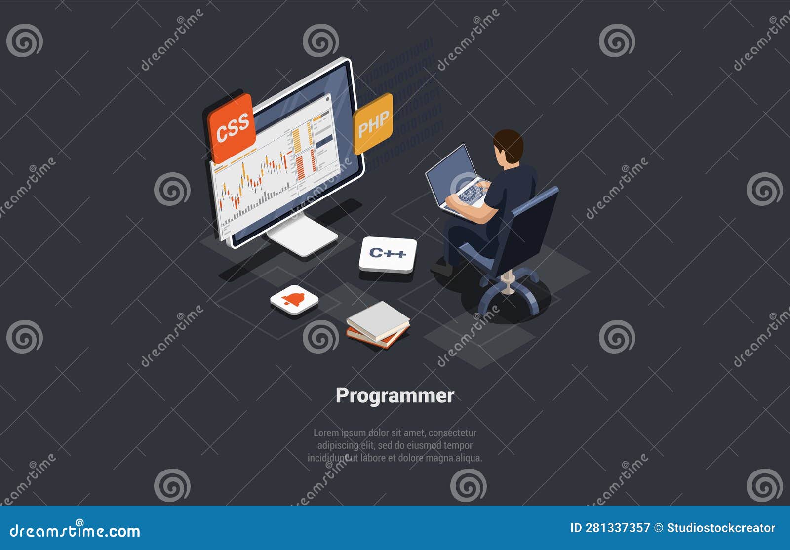 Software Development Coding Process Programmer Web Developer Coding App For Trading Using Php