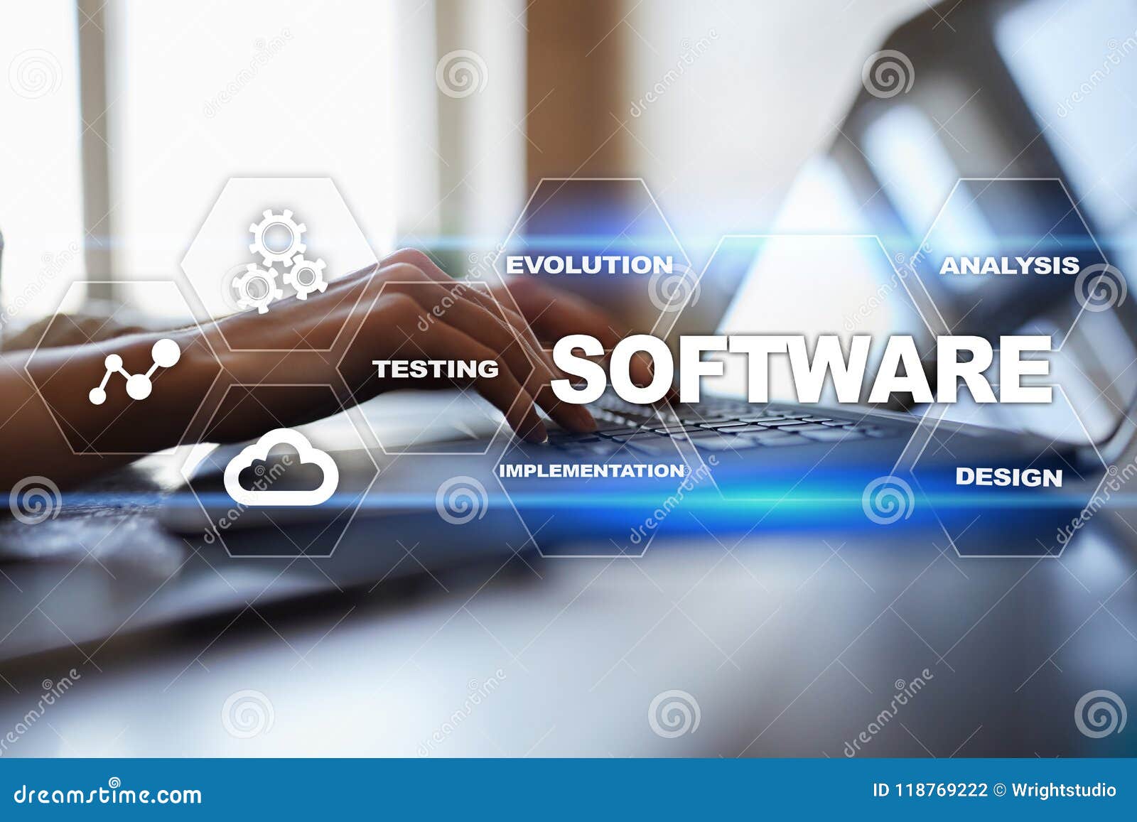 Sdk Software Development Kit Programming Language Technology Concept On