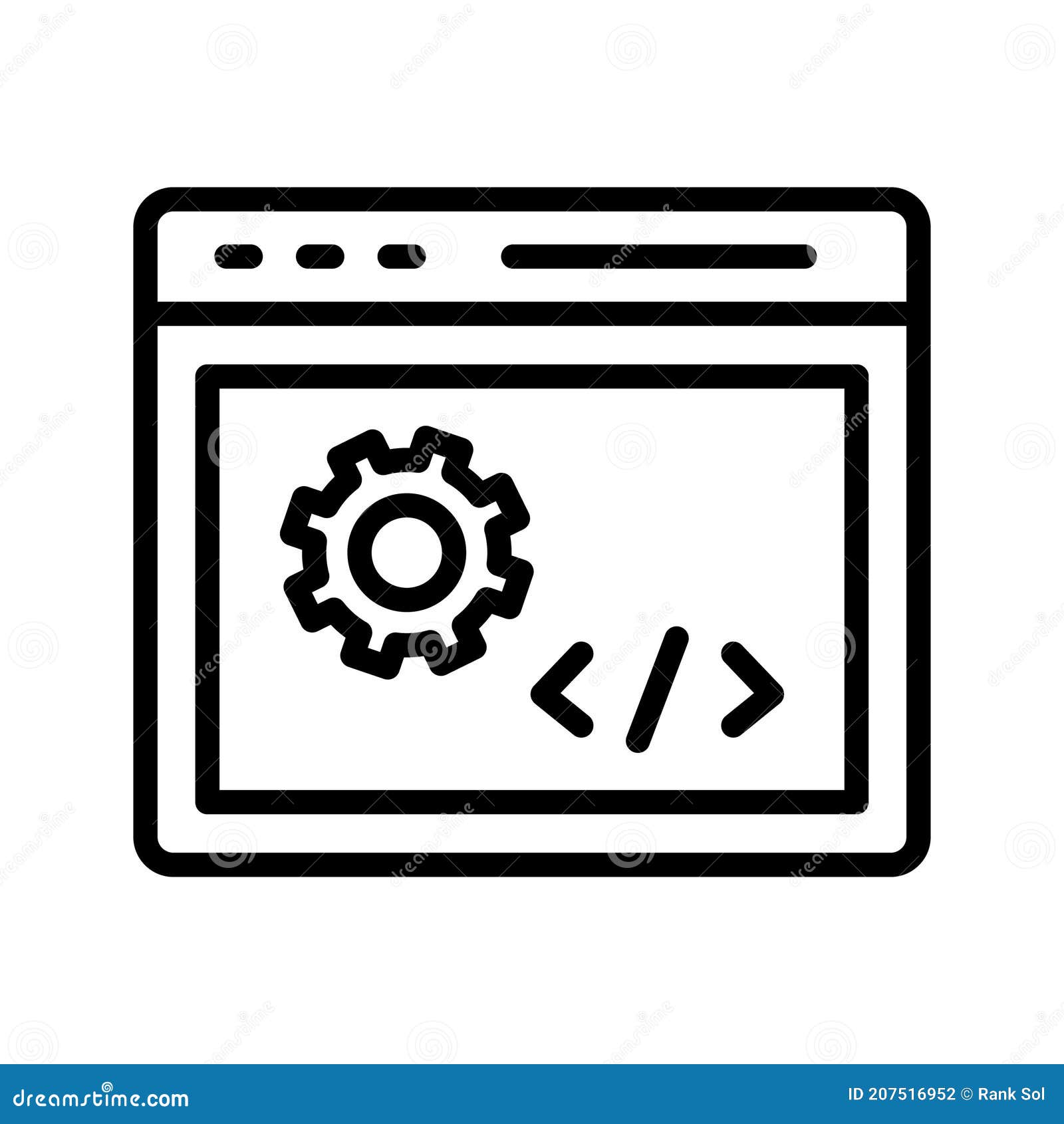 Software Development, Development, Website Development, Coding Fully Editable Vector Icons Stock ...