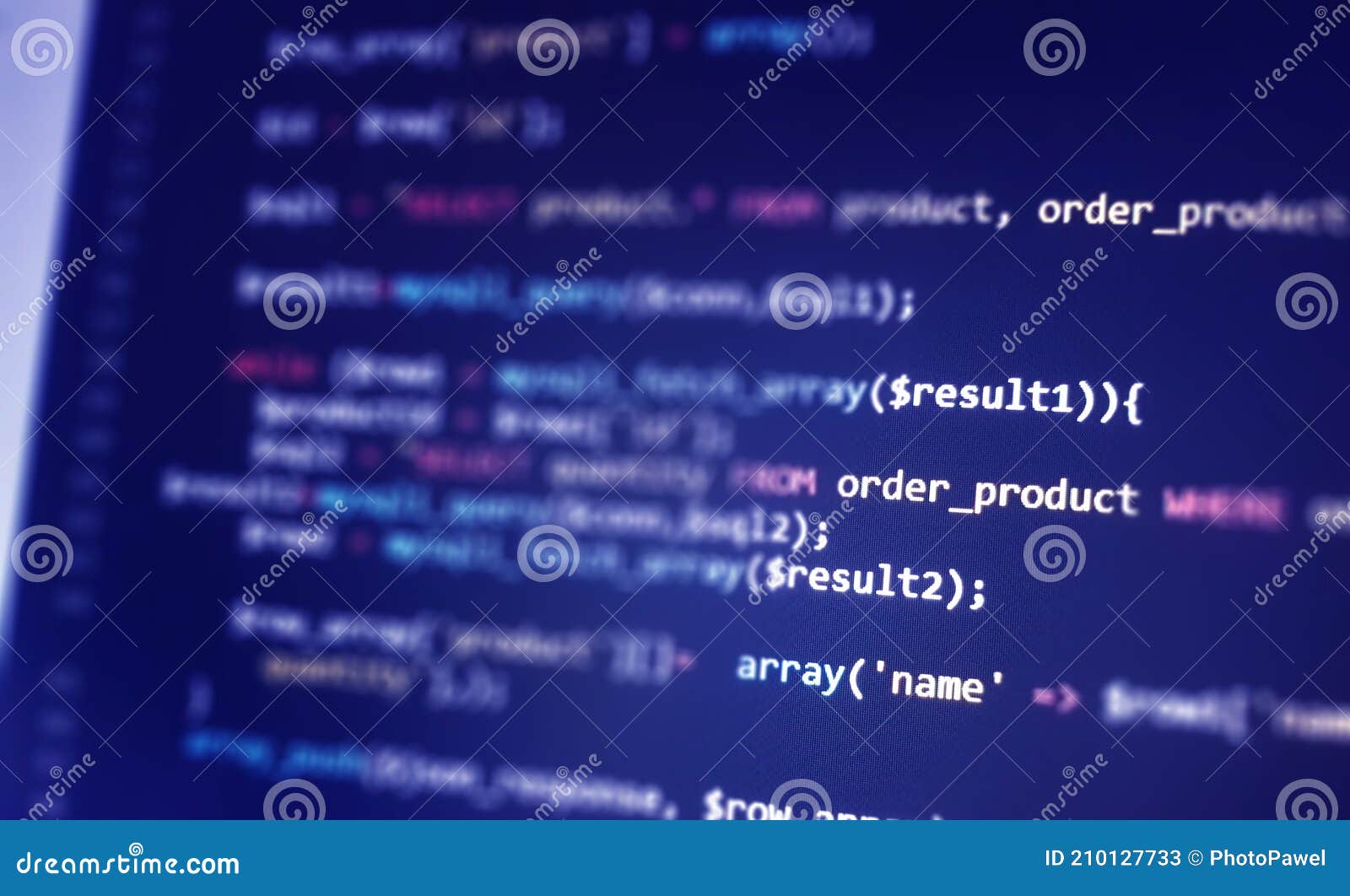 Web Development Code: CSS/LESS Styles Preprocessor Script Lines Editorial Image | CartoonDealer ...