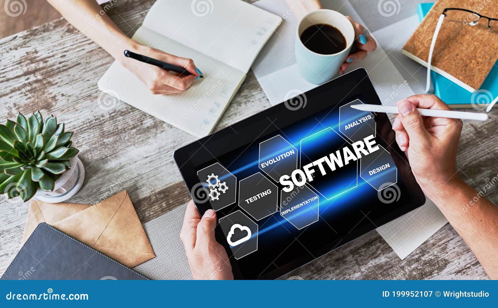 Software Development and Process Automation Concept on Tablet Computer ...