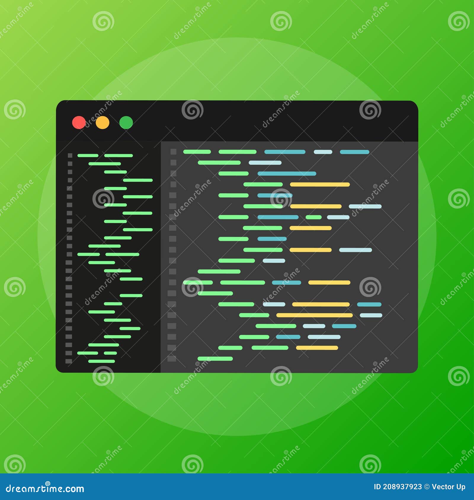 Software Development Programming Coding Vector Concept Isometric 6692