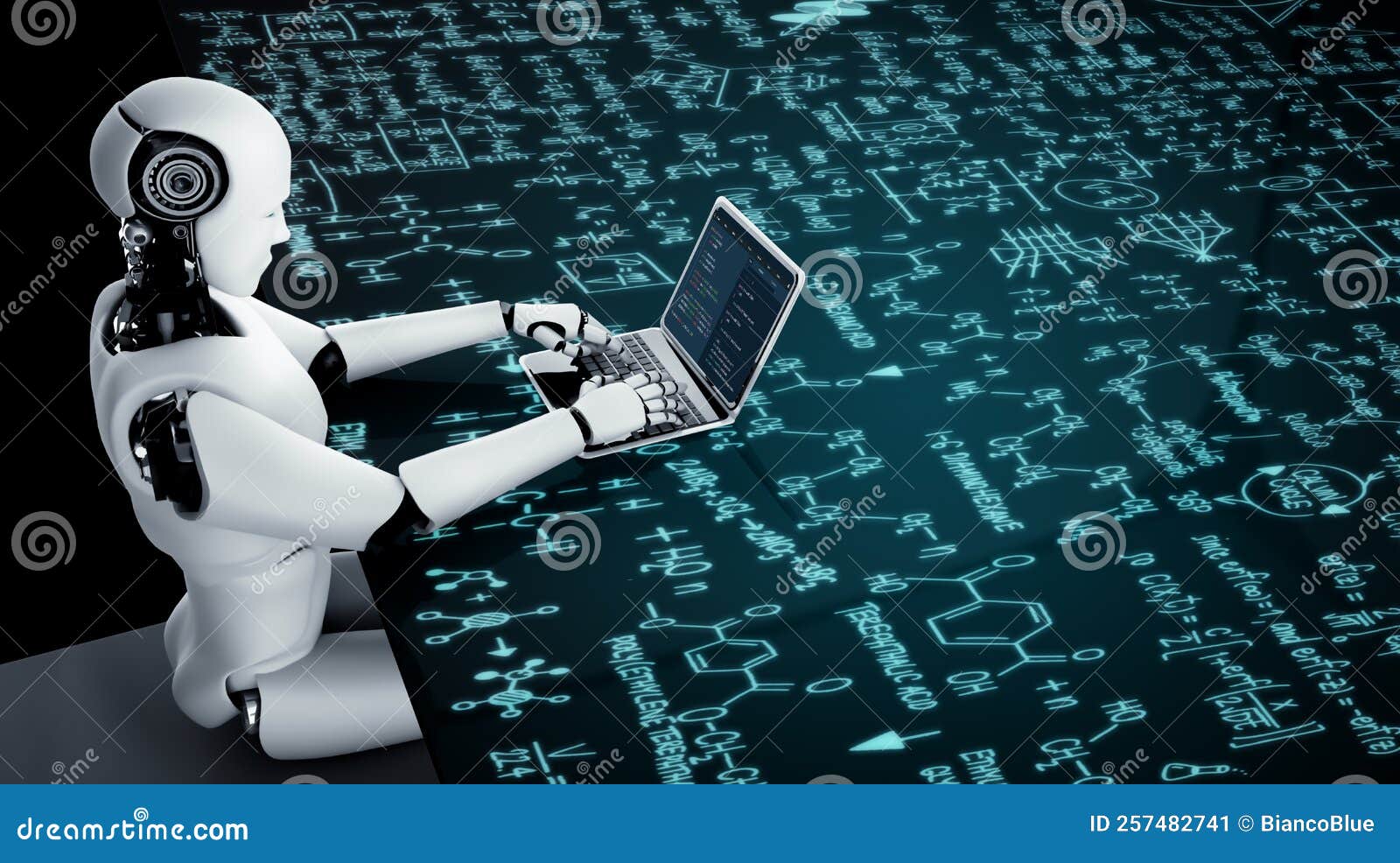 Software Development Programming On Computer Screen For Modish Application Stock Image Image