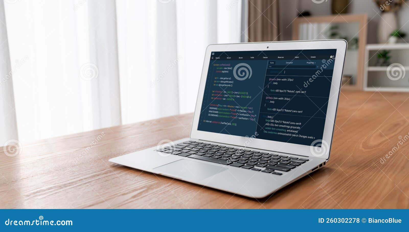 Software Development Programming on Computer Screen for Modish Application Stock Photo - Image ...