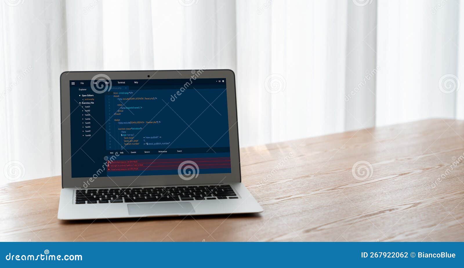 Software Development Programming on Computer Screen for Modish Application Stock Photo - Image ...