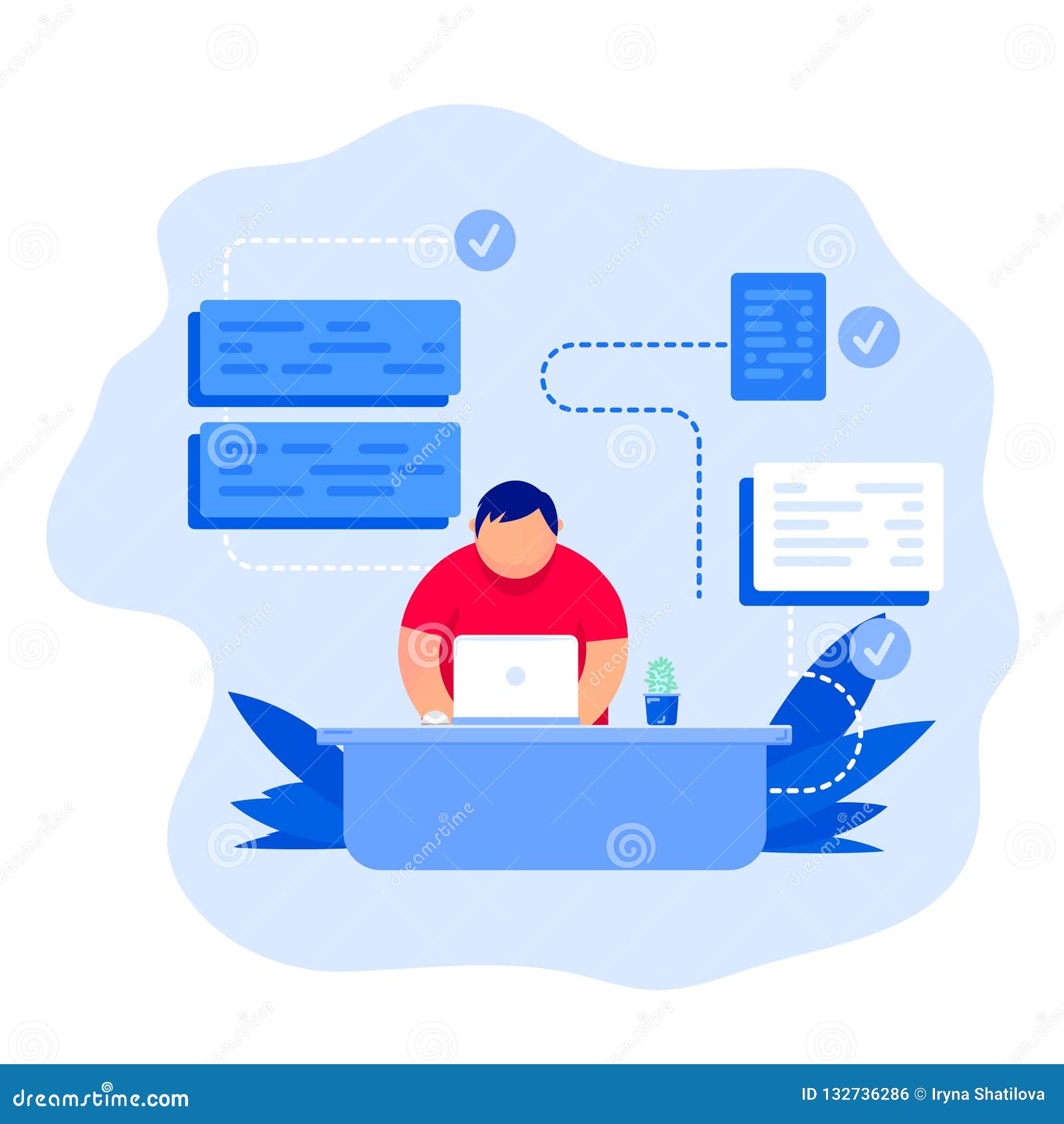 Software Development And Programming Program Code Stock Vector 5219