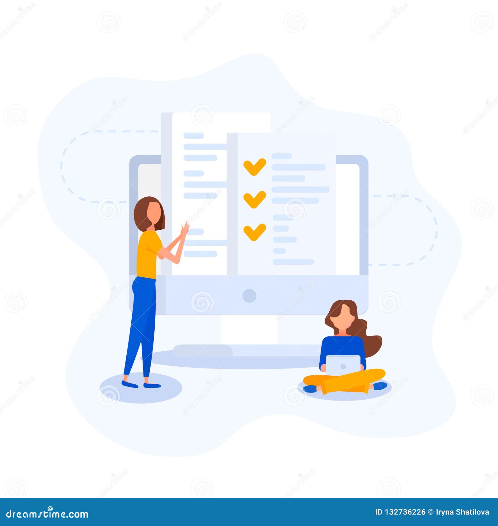 Software Development and Programming, Program Code Stock Vector ...