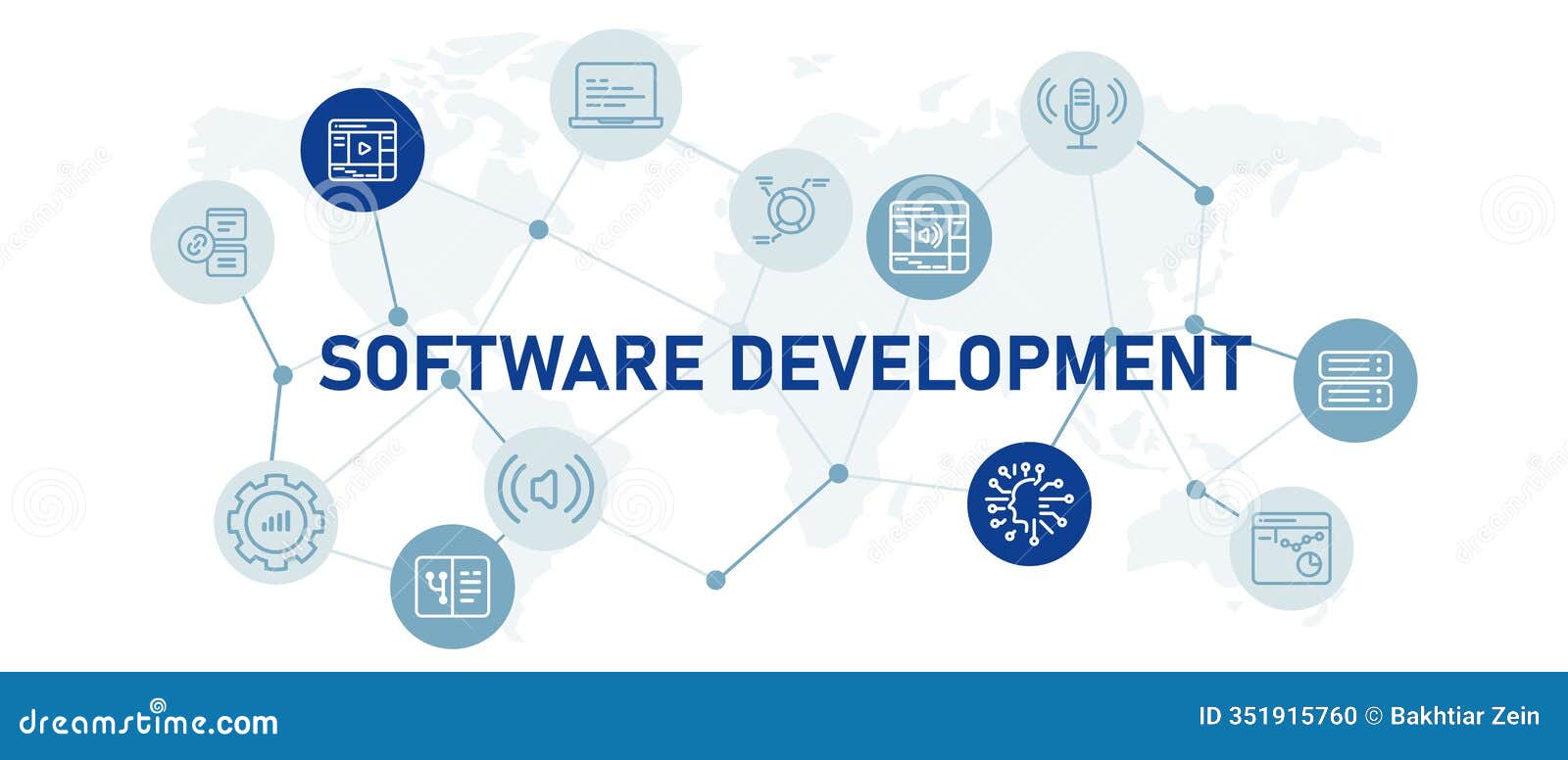 Software Development Service Web Header Application Developer ...