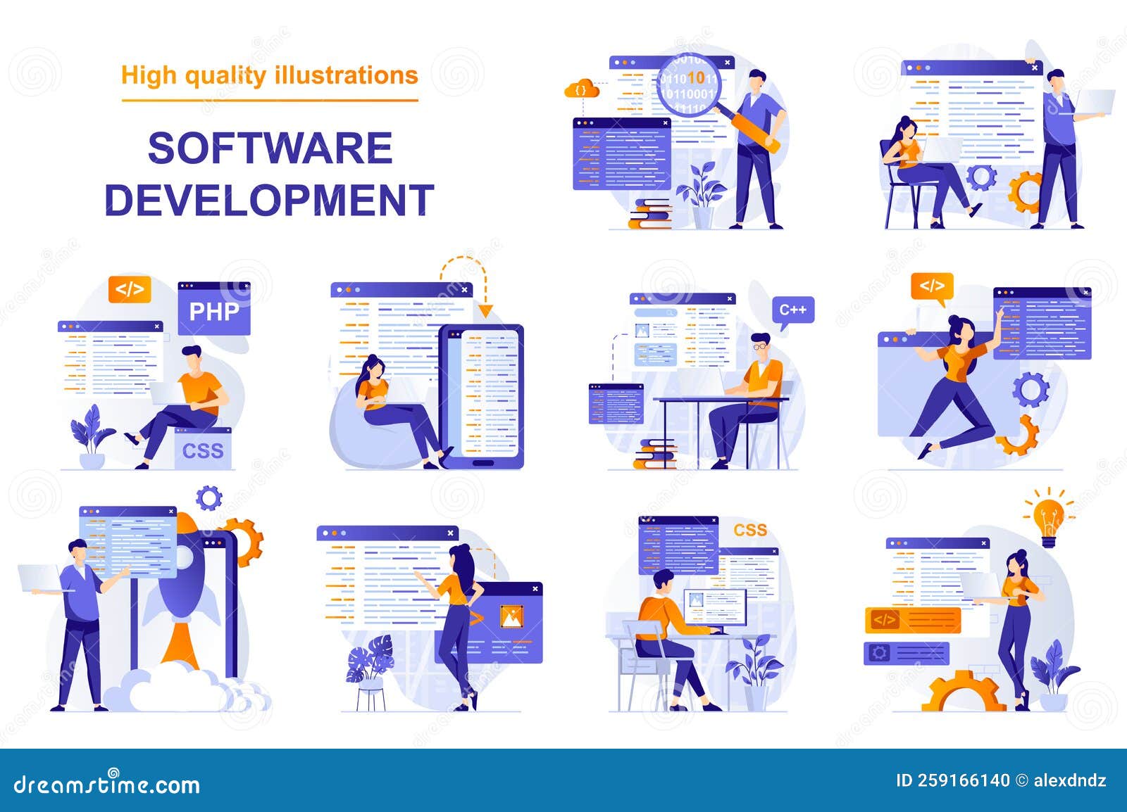 Software Development Cartoon Stock Photos - Free & Royalty-Free Stock ...