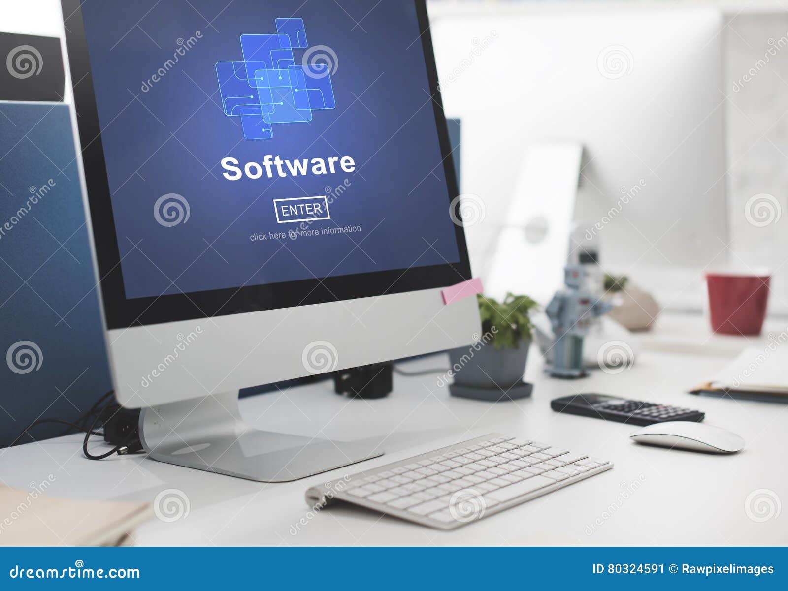 Software Digital Electronics Internet Programs Concept Stock Image ...