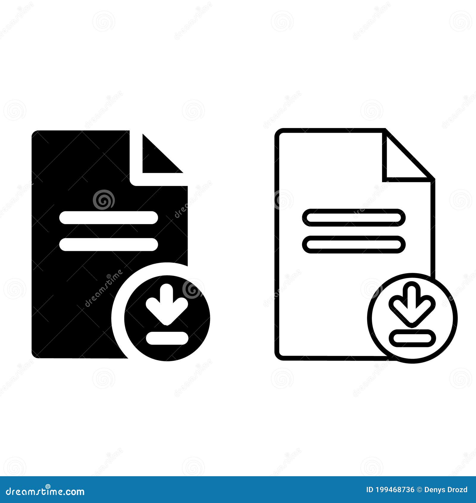 Software Download Icon Vector Set. Cloud Service Illustration Sign ...