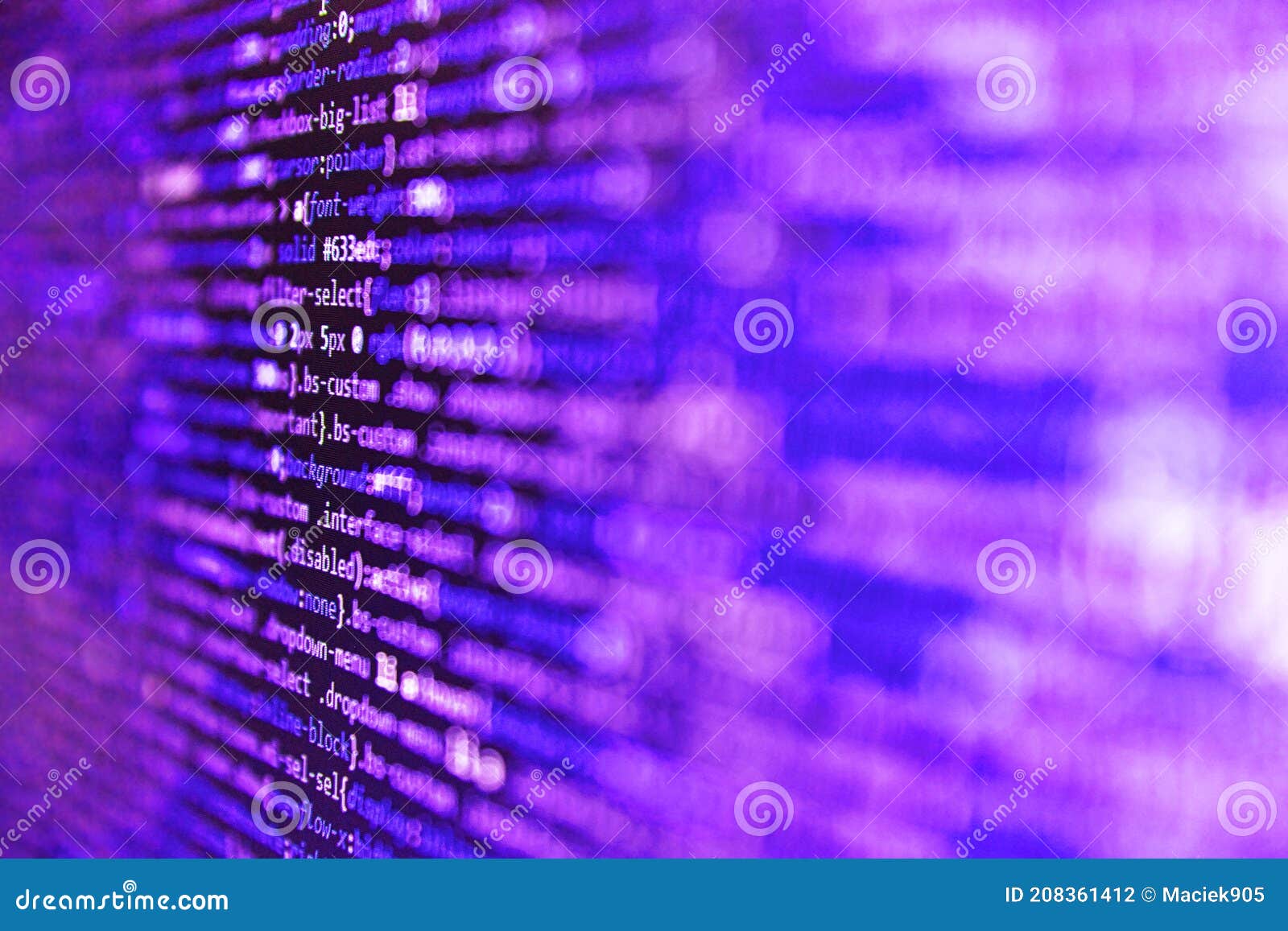 Software Engineer At Work Programmer Working In Computer Screen Computing Cyberspace Future