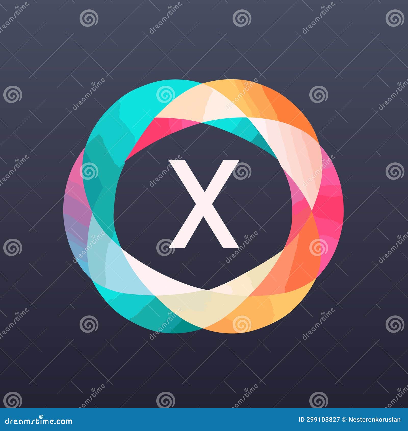 Software Engineering Filled Gradient Initial Logo Idea Stock ...