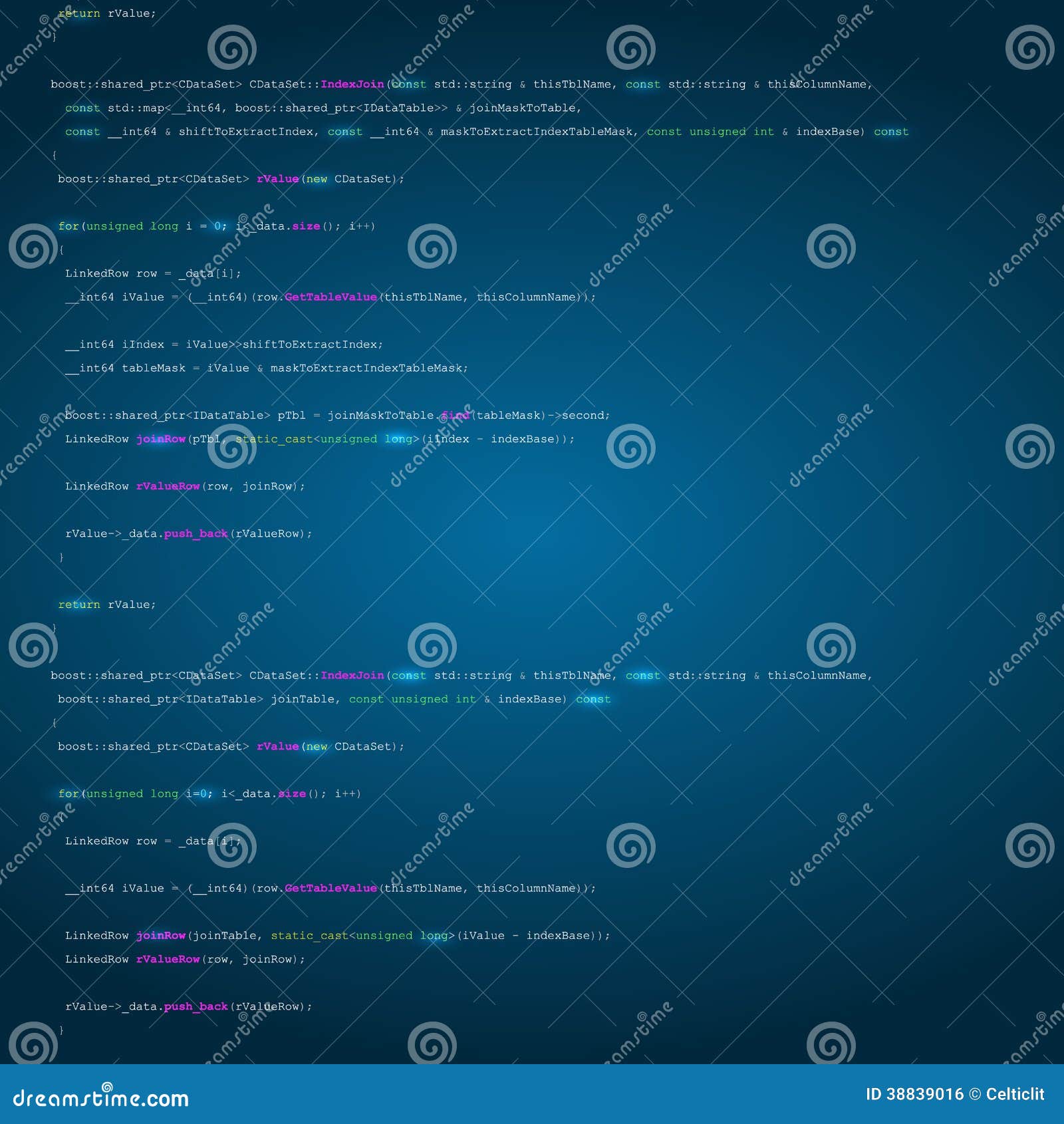 Software Engineering Technology Background Concept Stock Vector ...