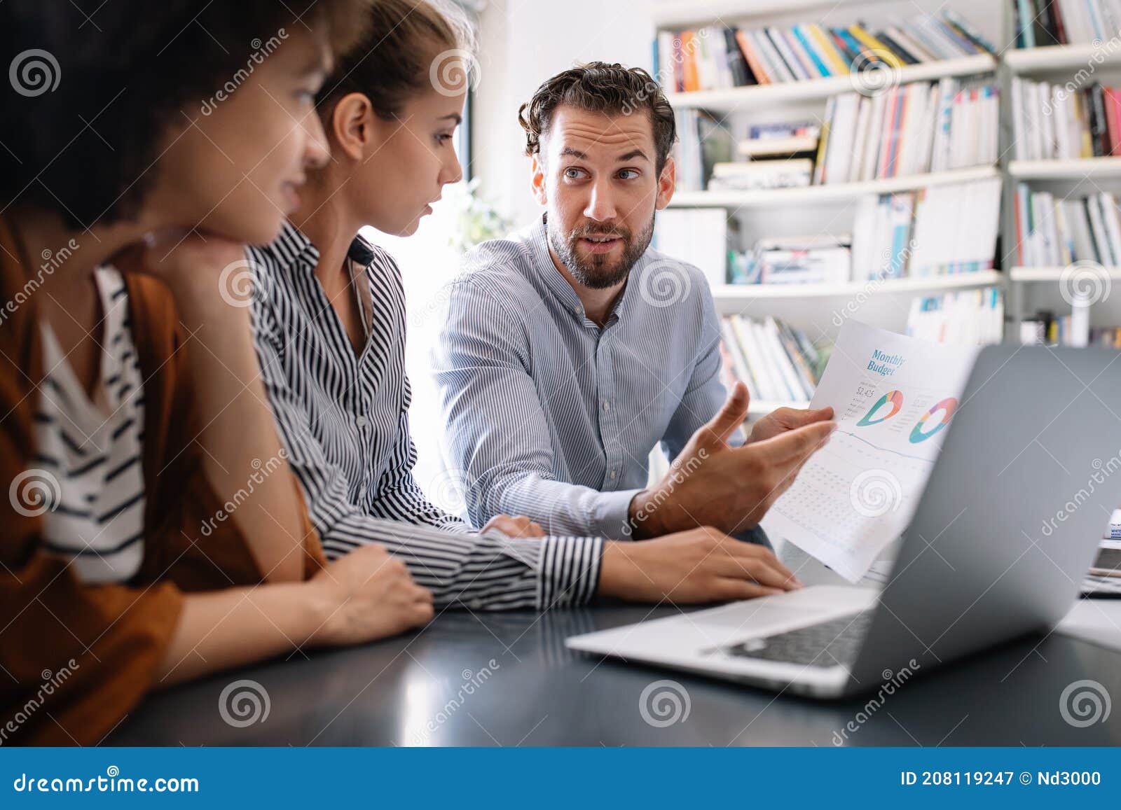 Software Engineers Working on Project and Programming in Company Stock ...