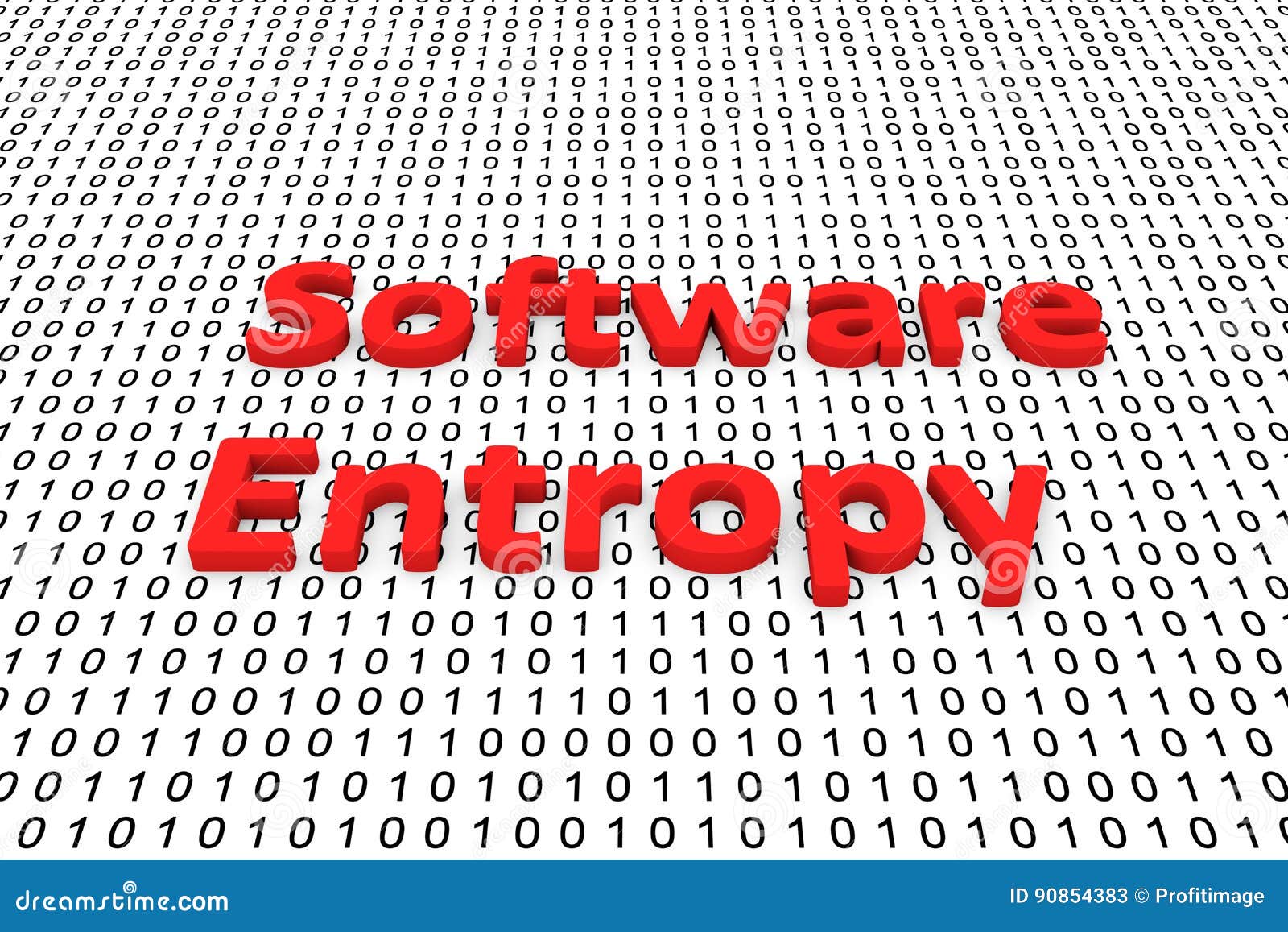 Software entropy stock illustration. Illustration of tech - 90854383