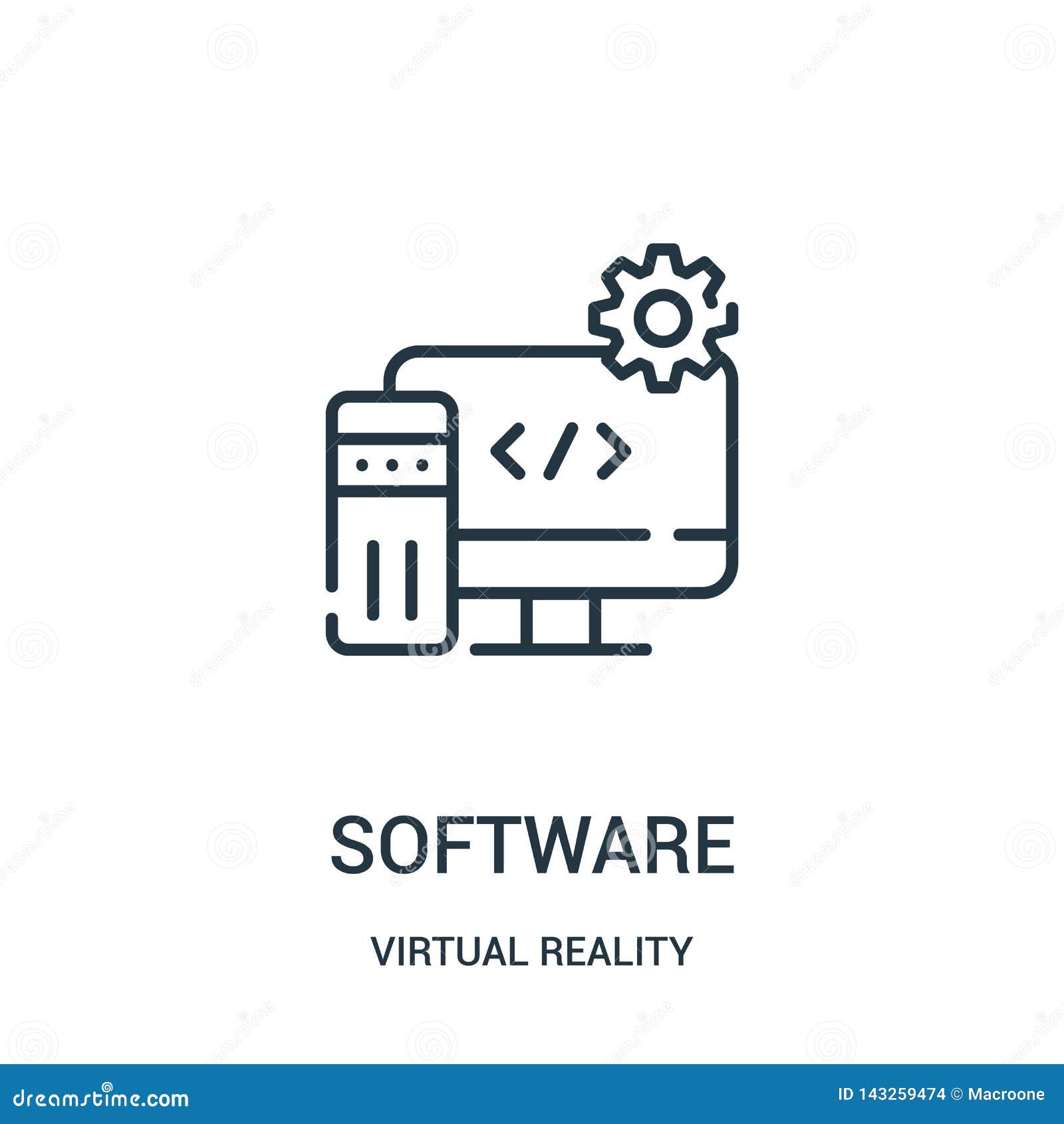Software Icon Trendy Flat Vector Software Icon On White Background