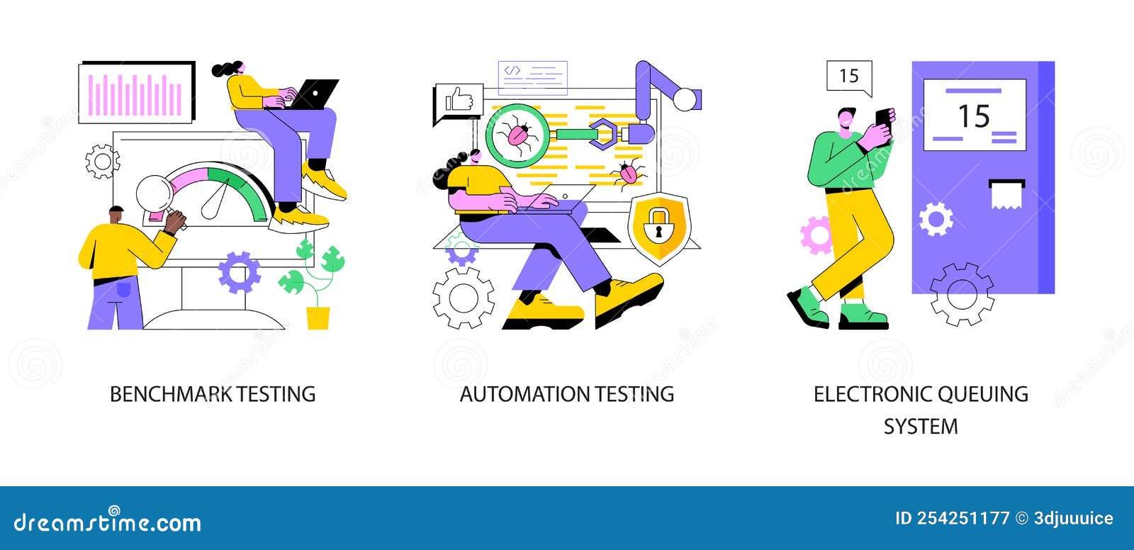 Software Implementation Abstract Concept Vector Illustrations. Stock ...