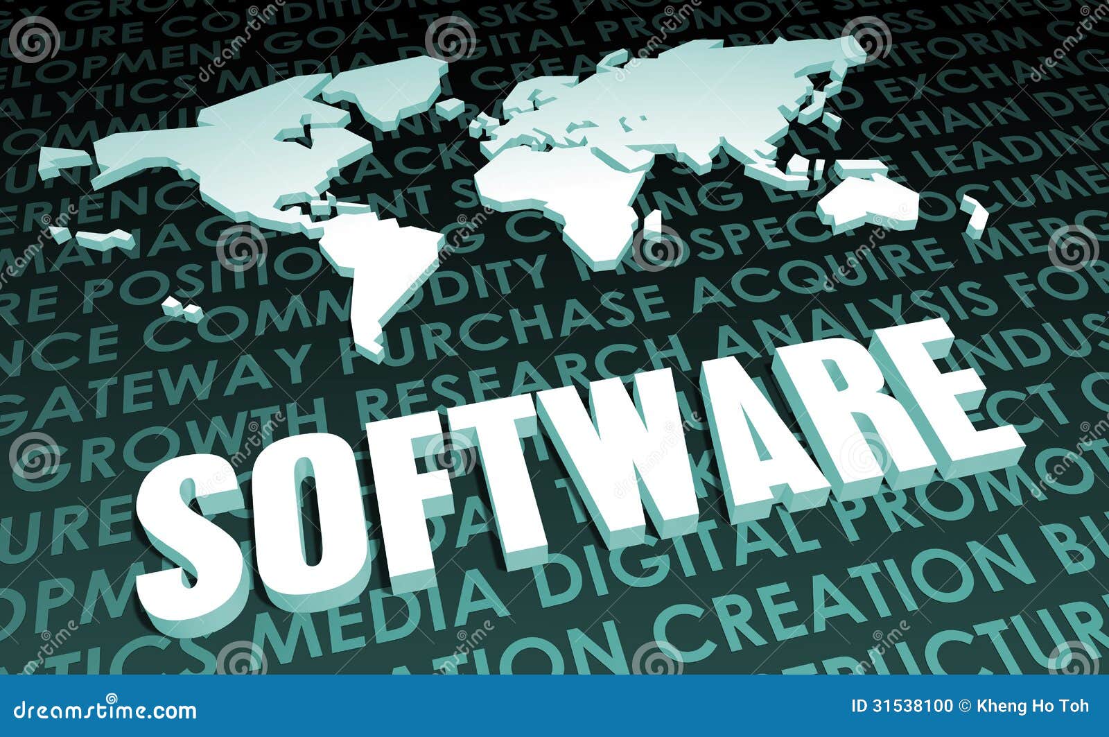 Software stock illustration. Illustration of progress - 31538100
