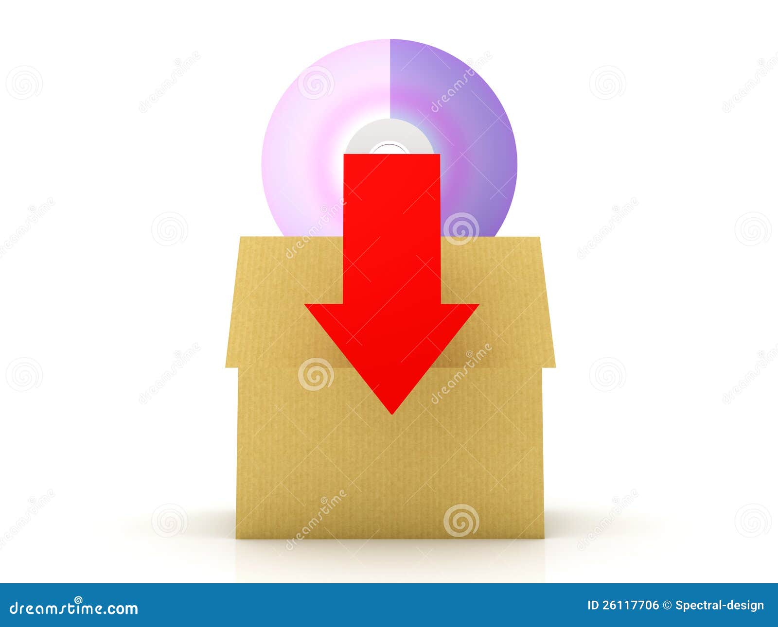 Software install package stock illustration. Illustration of load ...