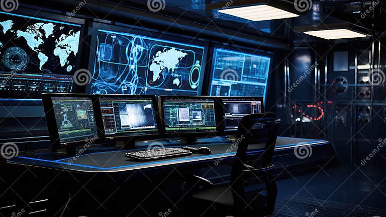 Software navy computer stock illustration. Illustration of generated ...