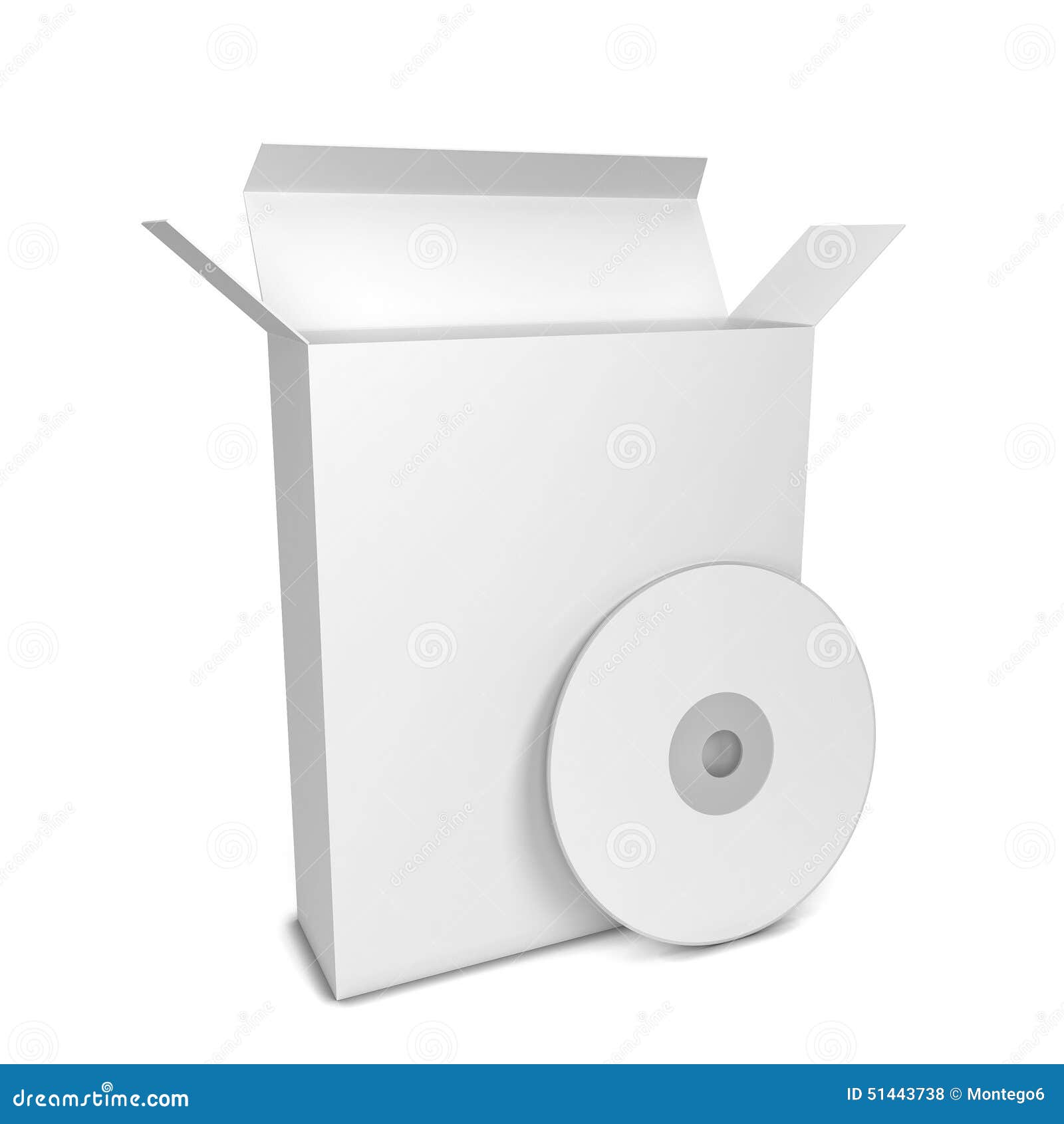 Software package stock illustration. Illustration of empty - 51443738