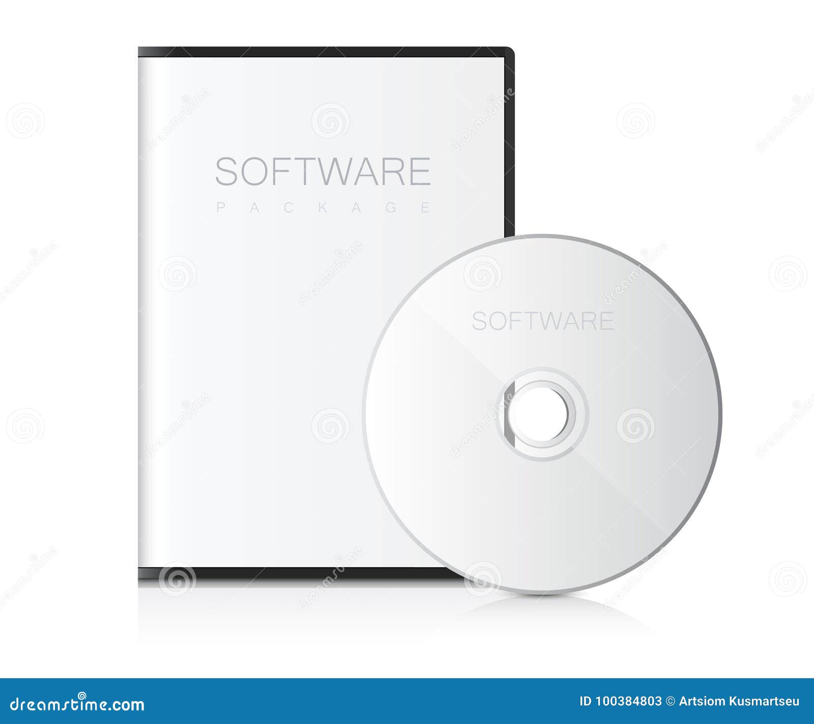 Software package stock vector. Illustration of computer - 100384803