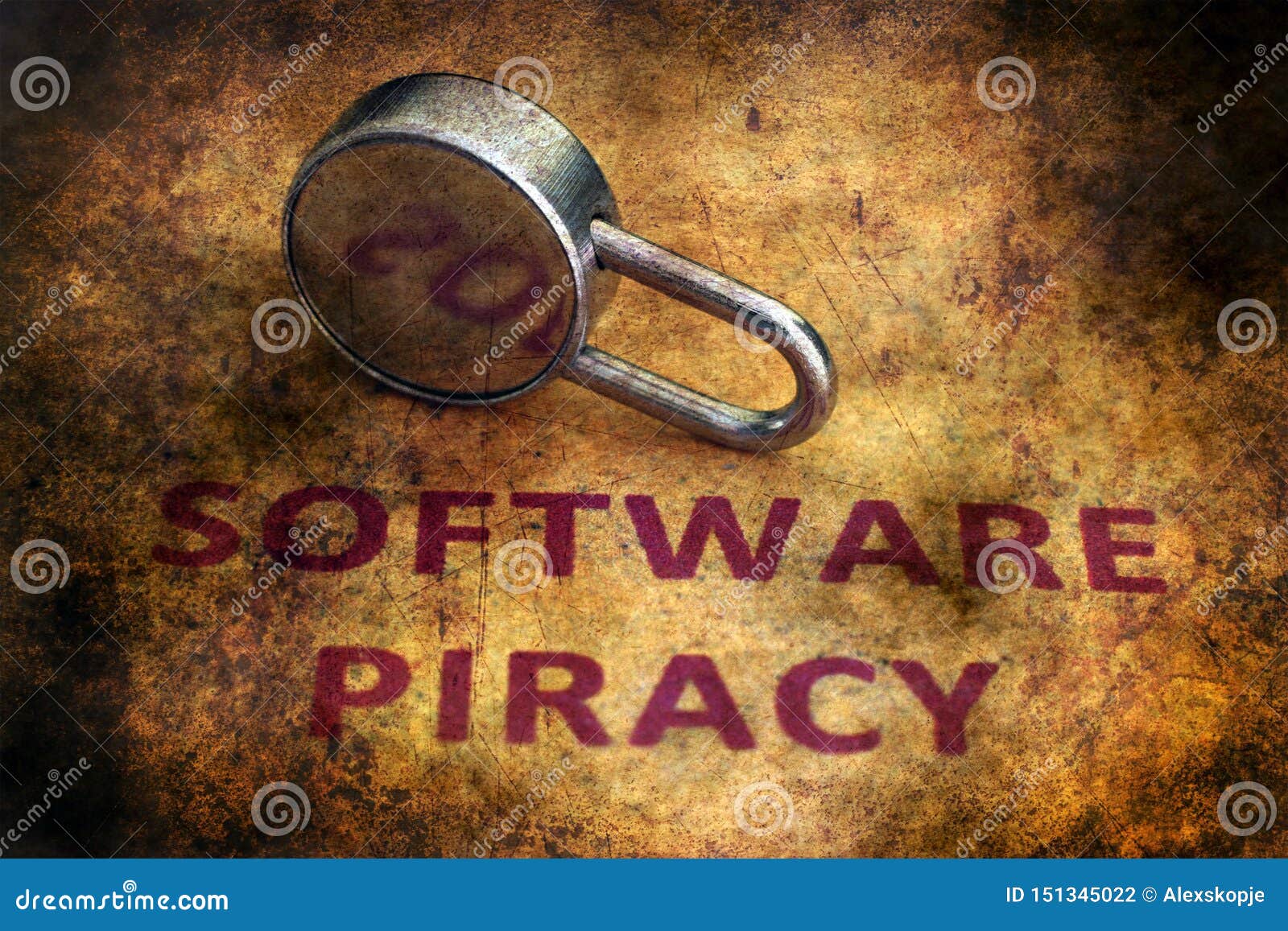 Software Piracy Grunge Concept Stock Photo - Image of grunge, computer ...