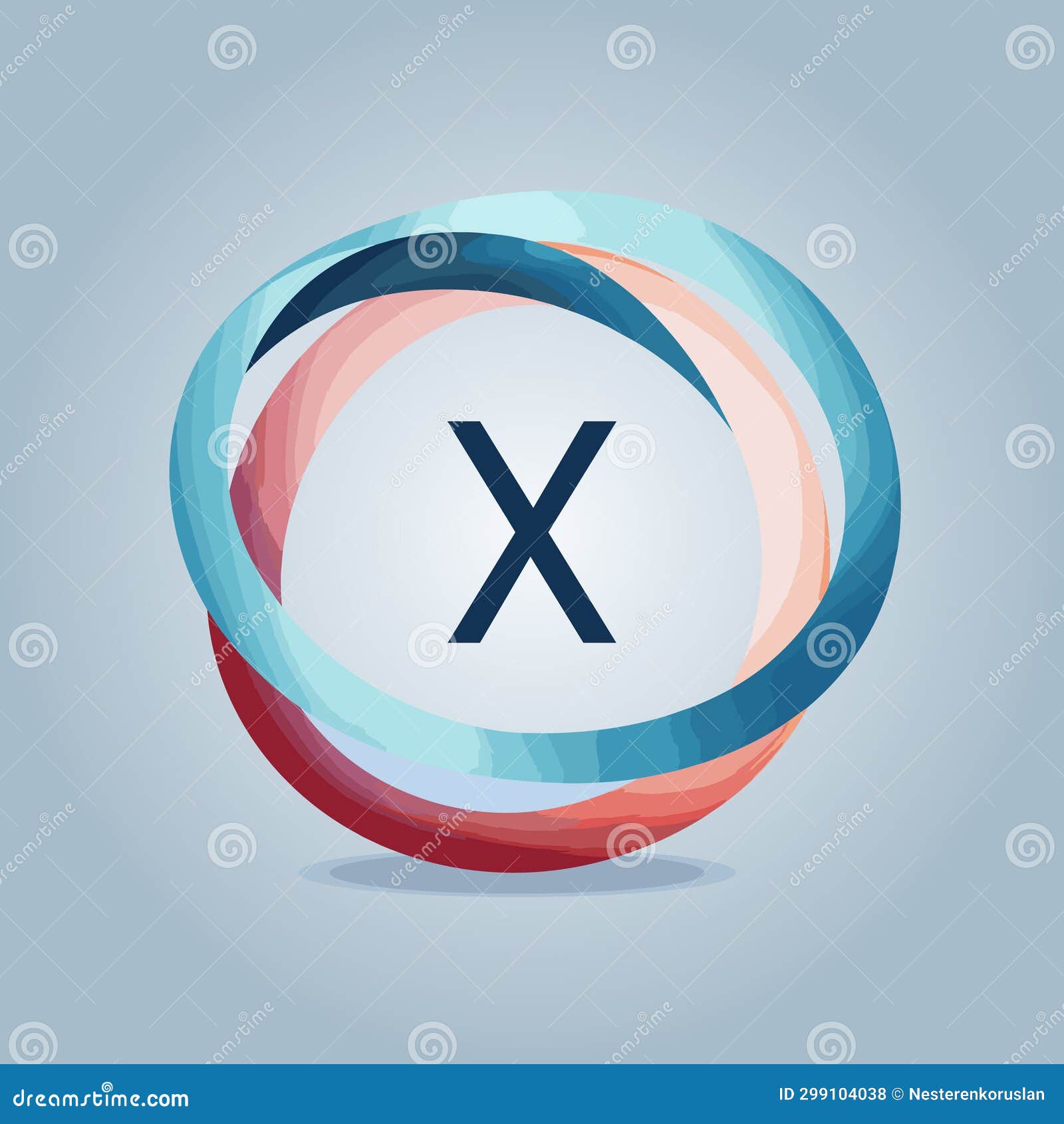 Software Product Customization Filled Gradient Initial Logo Idea Stock Illustration ...