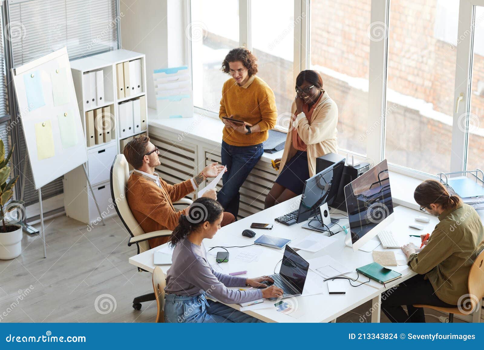 Software Production Team stock photo. Image of creativity - 213343824