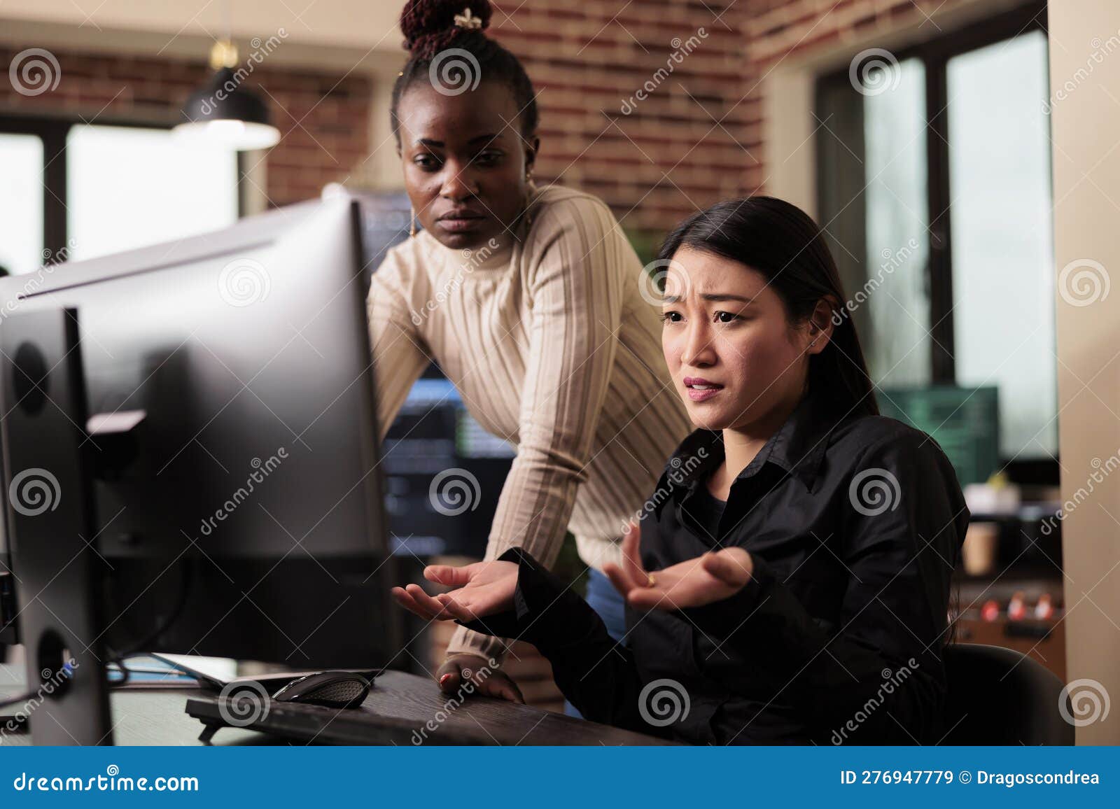 Software Programers Brainstorming Ideas To Write Html Code Stock Image Image Of Data Computer