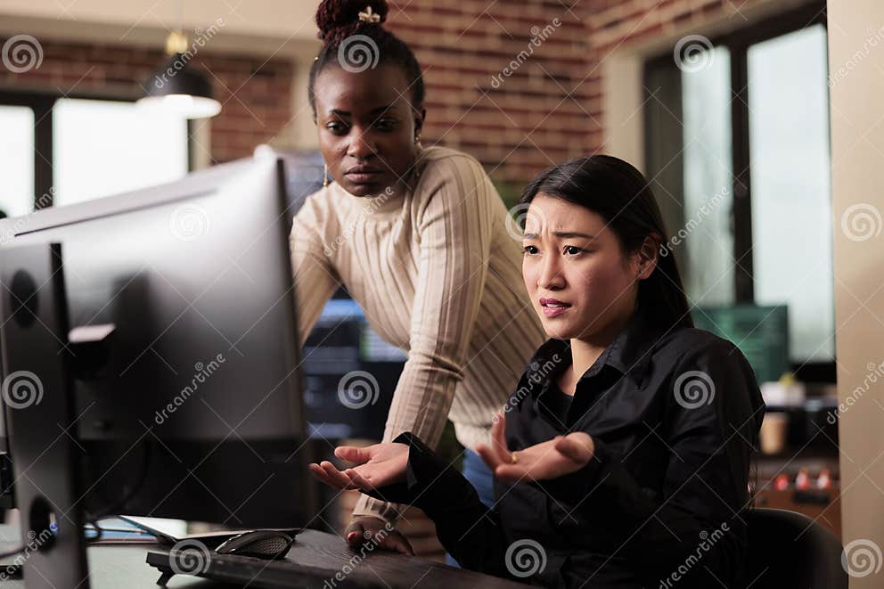 Software Programers Brainstorming Ideas To Write Html Code Stock Image - Image of data, computer ...