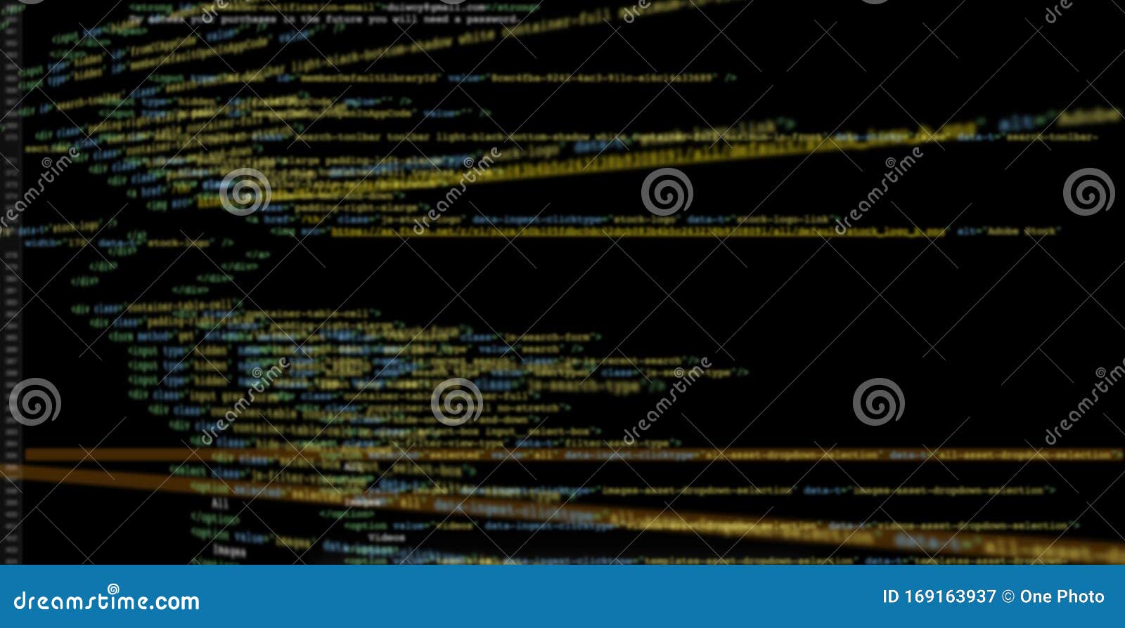 Software Programming Code Abstract Technology Background Developer Programming and Coding ...