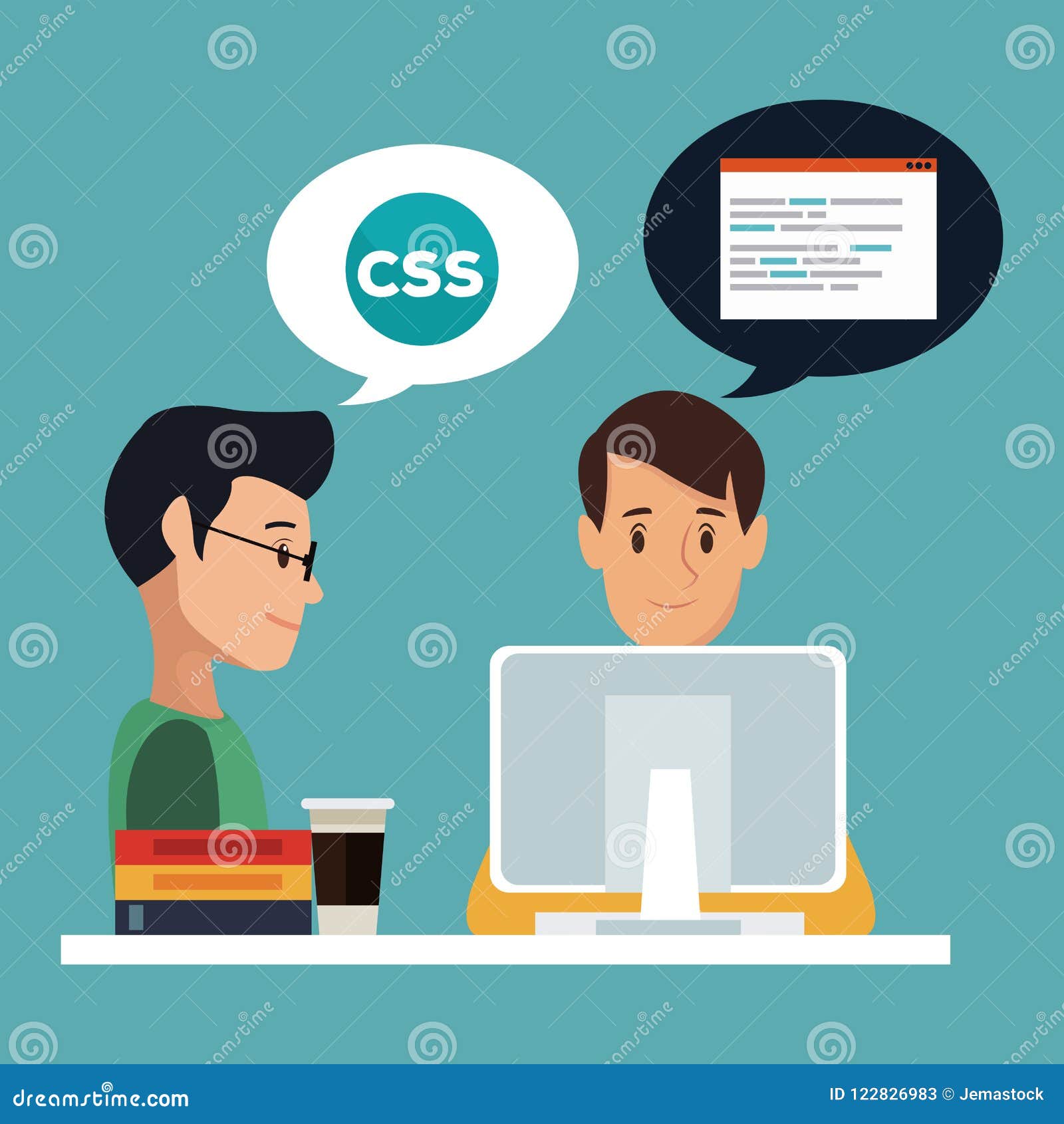 Software and programming stock vector. Illustration of digital - 122826983