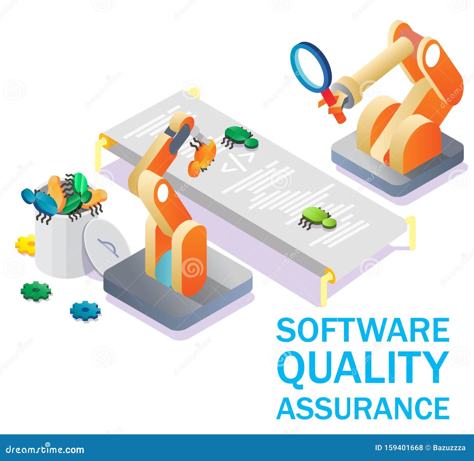 Software Quality Assurance, Vector Concept Isometric Illustration Stock ... Software Quality Assurance, Vector Concept Isometric Illustration Stock ...