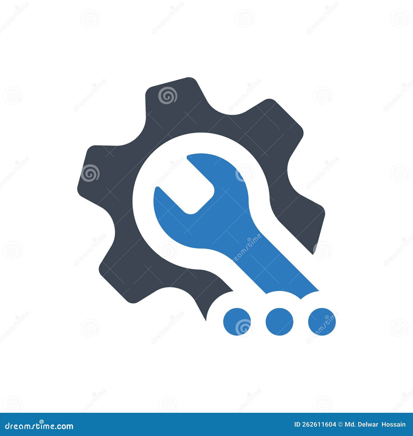 Software repair icon stock vector. Illustration of vector - 262611604