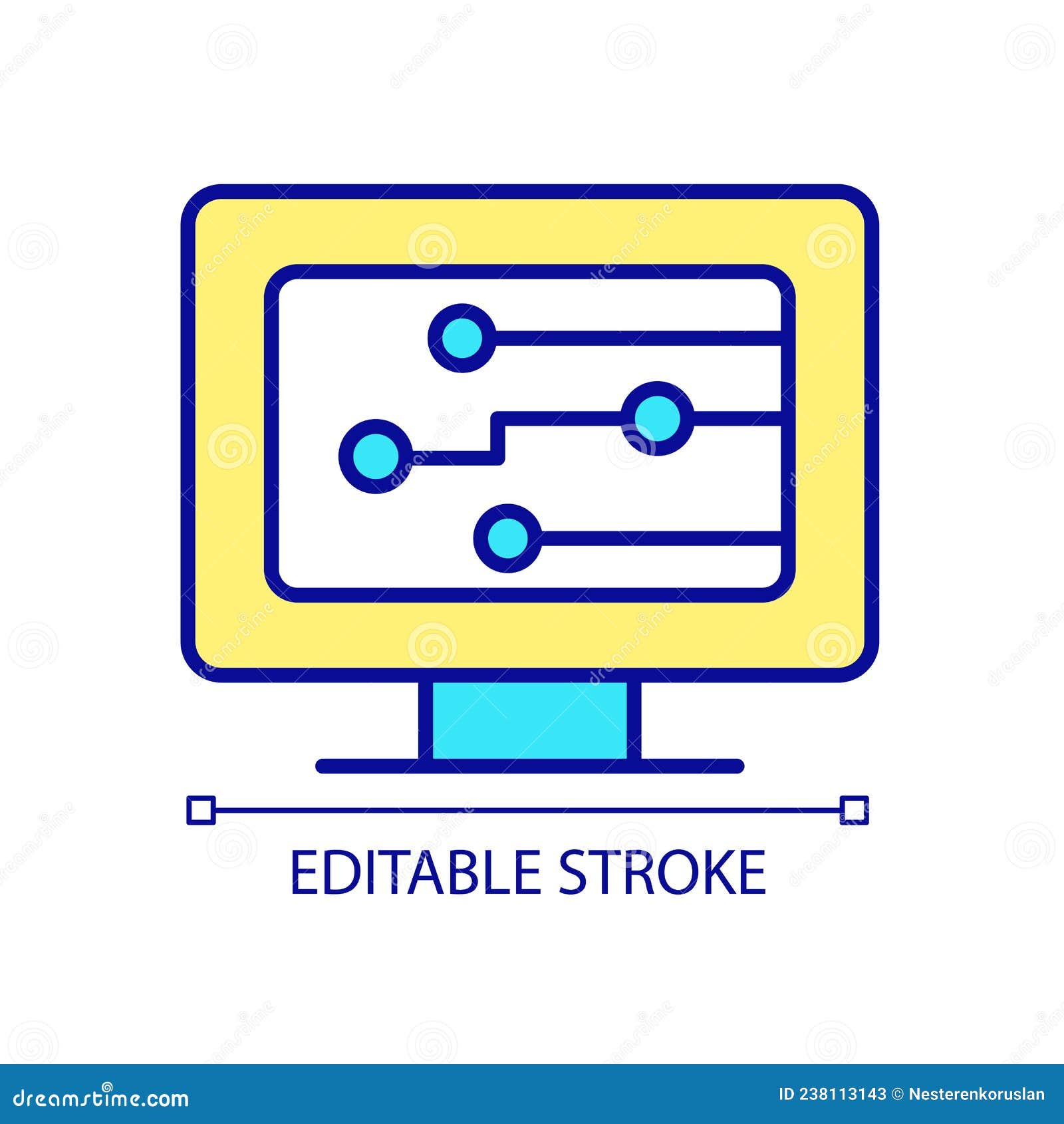 Software RGB color icon stock vector. Illustration of logotype - 238113143
