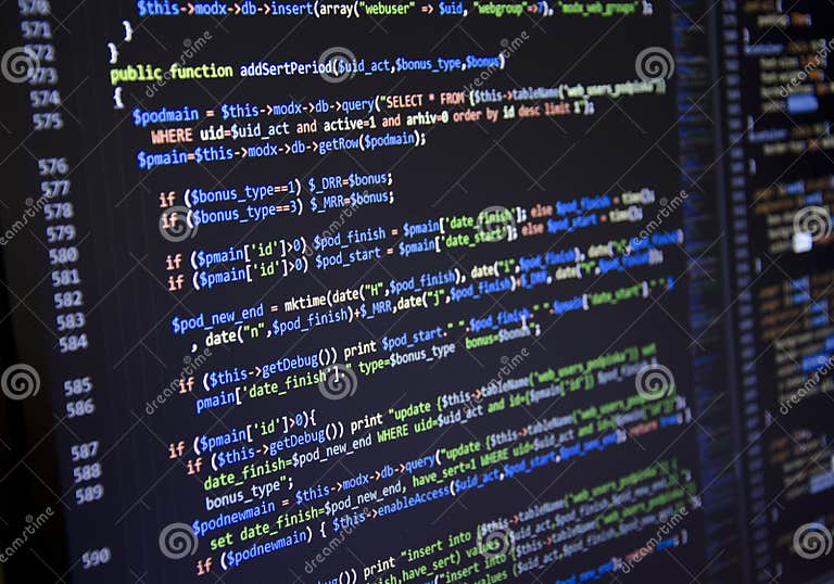 Software Source Code. Freeware Open Source Project. Developing Programming and Coding ...