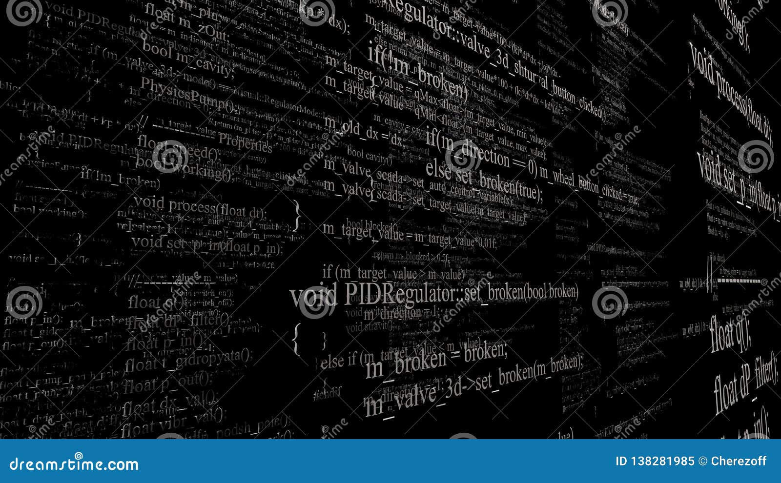 Software Source Code. Layers of Program Code on Black Background Stock ... Software Source Code. Layers of Program Code on Black Background Stock ...
