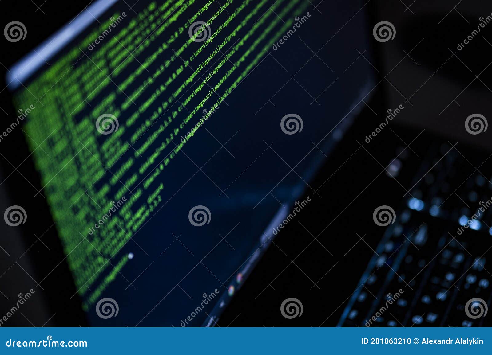 Software Source Code Program Code Code On A Computer Screen The Developer Is Working On
