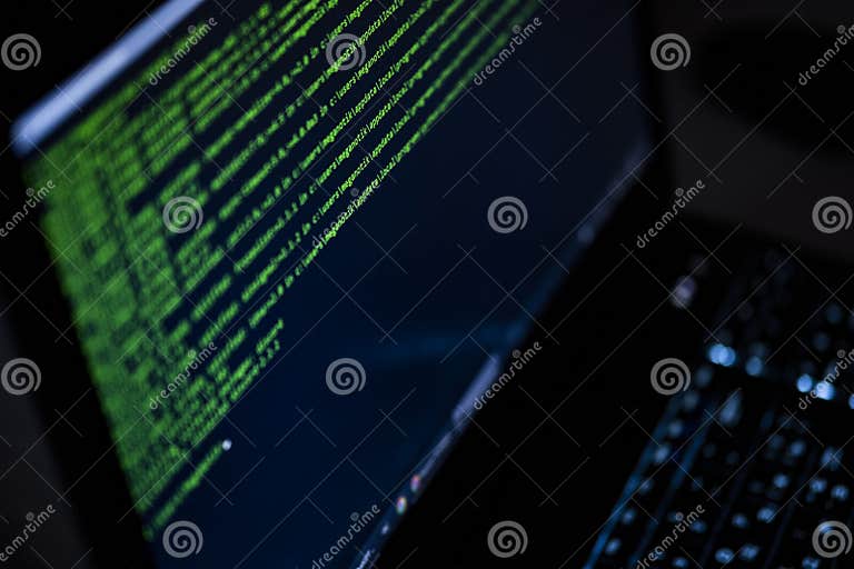 Software Source Code Program Code Code On A Computer Screen The Developer Is Working On 6621