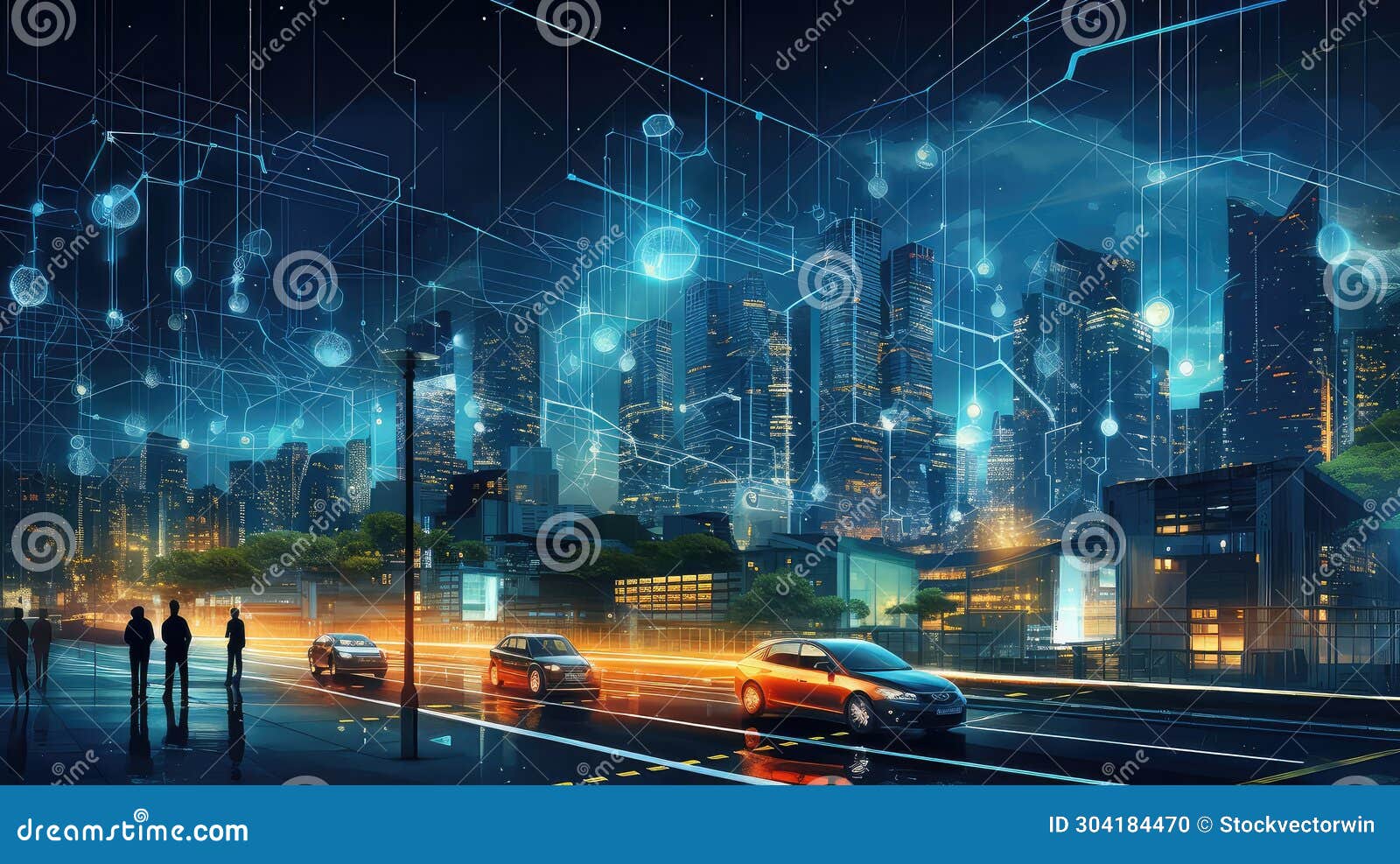 Software System Tech Background Stock Illustration - Illustration of ...