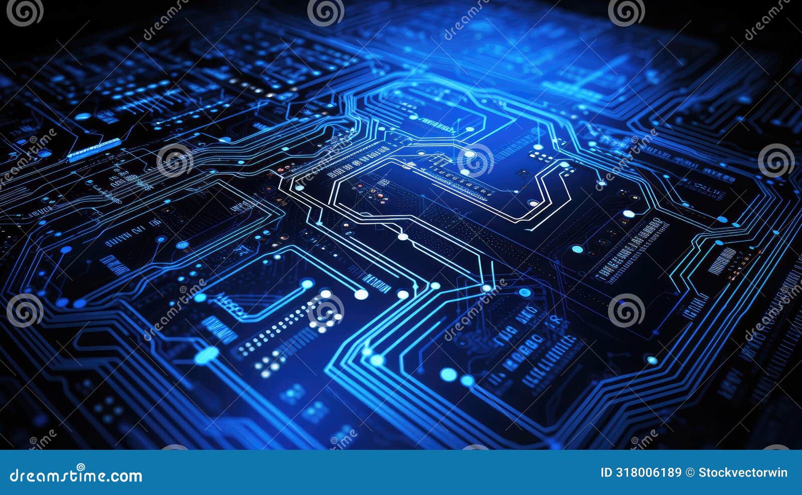 Software Technology Blueprint Stock Illustration - Illustration of ...