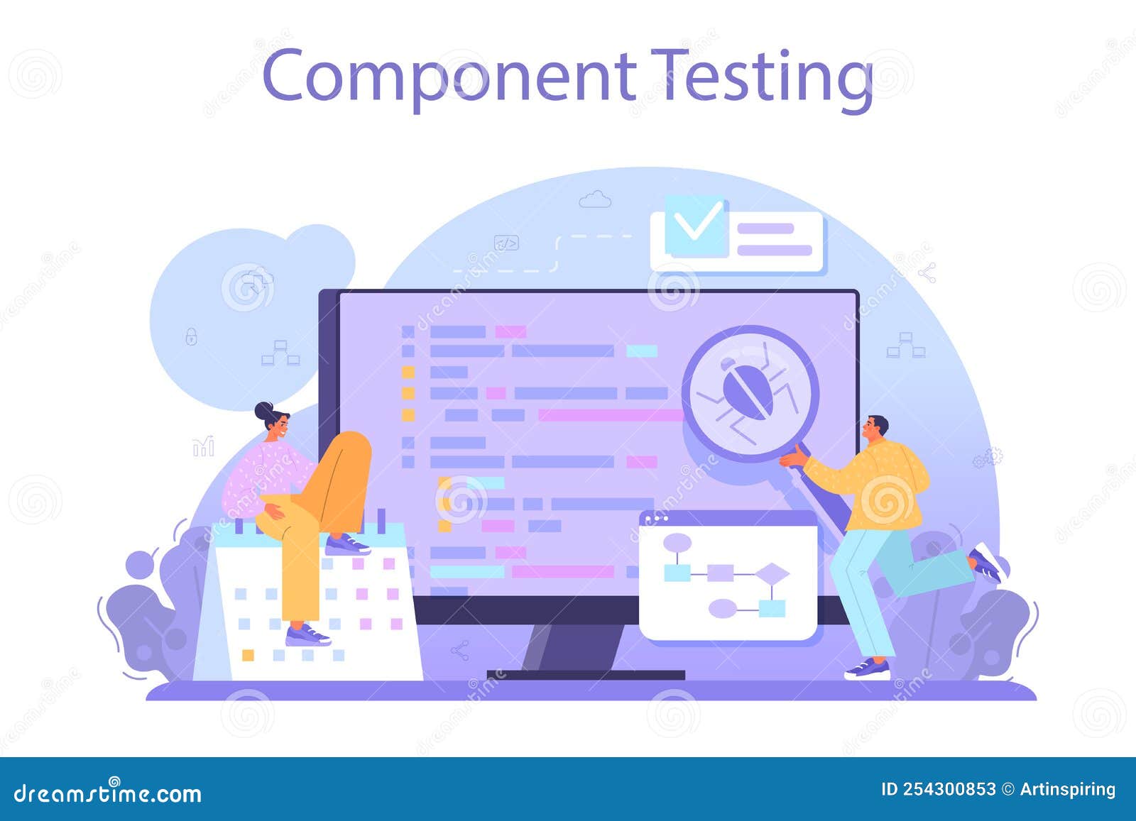Software Tester Concept. Application or Website Code Testing Stock ... Software Tester Concept. Application or Website Code Testing Stock ...