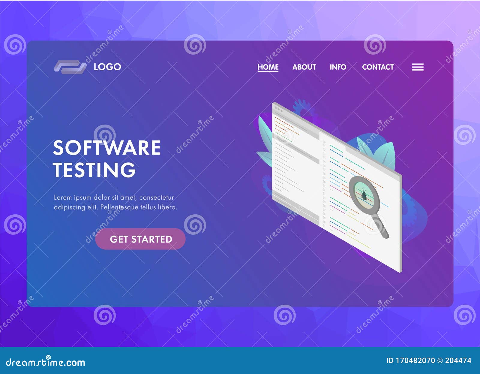 Software Testing Concept. Program Code Screen with Debugging ... Software Testing Concept. Program Code Screen with Debugging ...